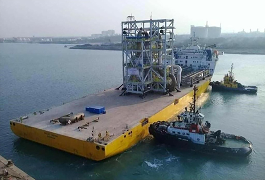 Execution of works on McDermott's MEG project. Mexico - alfran